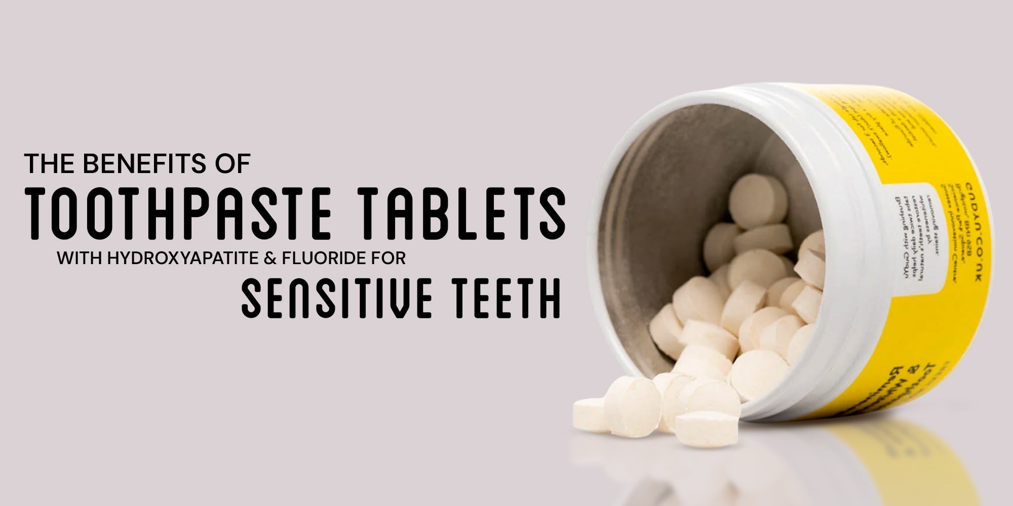 The Benefits of Toothpaste Tablets with Hydroxyapatite and Fluoride for ...